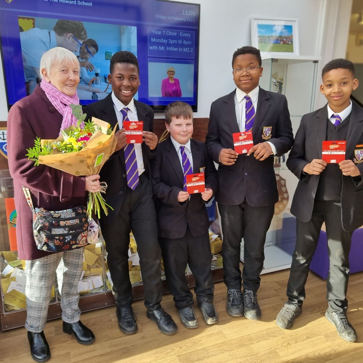 The Howard School - Students Rescue Elderly Man